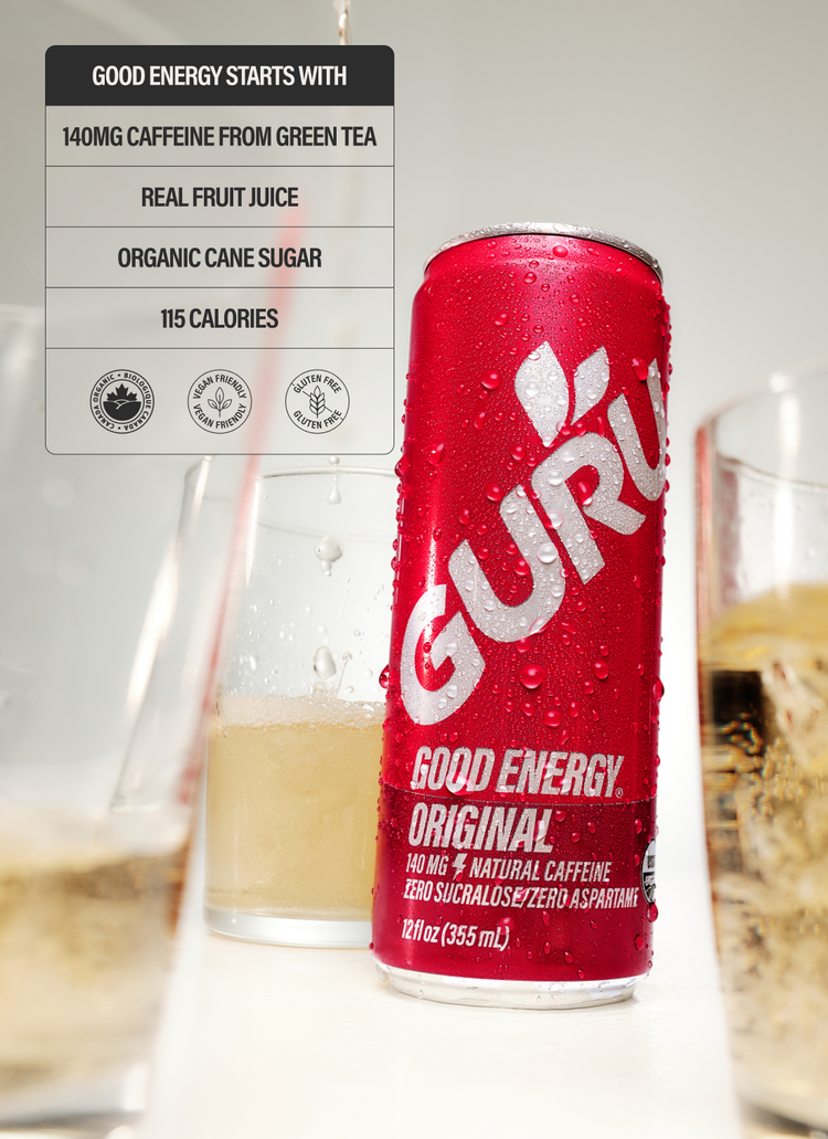 GURU Original - Boisson Énergétique Bio | GURU Énergie – GURU Beverage