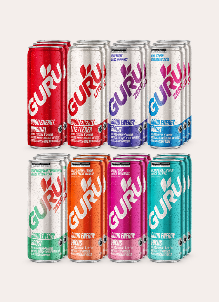 GURU Original - Boisson Énergétique Bio | GURU Énergie – GURU Beverage